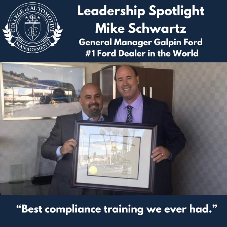 CAM Spotlight – General Manager of Galpin Ford, #1 Ford Dealer in the ...
